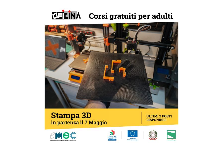 Corso gratuito di stampa 3D | Flash Giovani Bologna